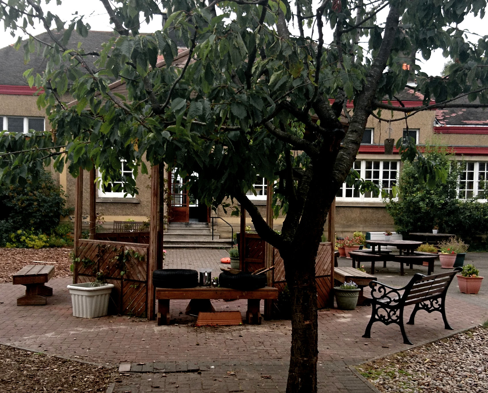 Group gathering area