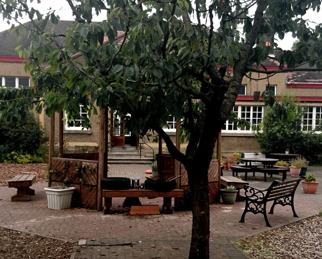 Group gathering area